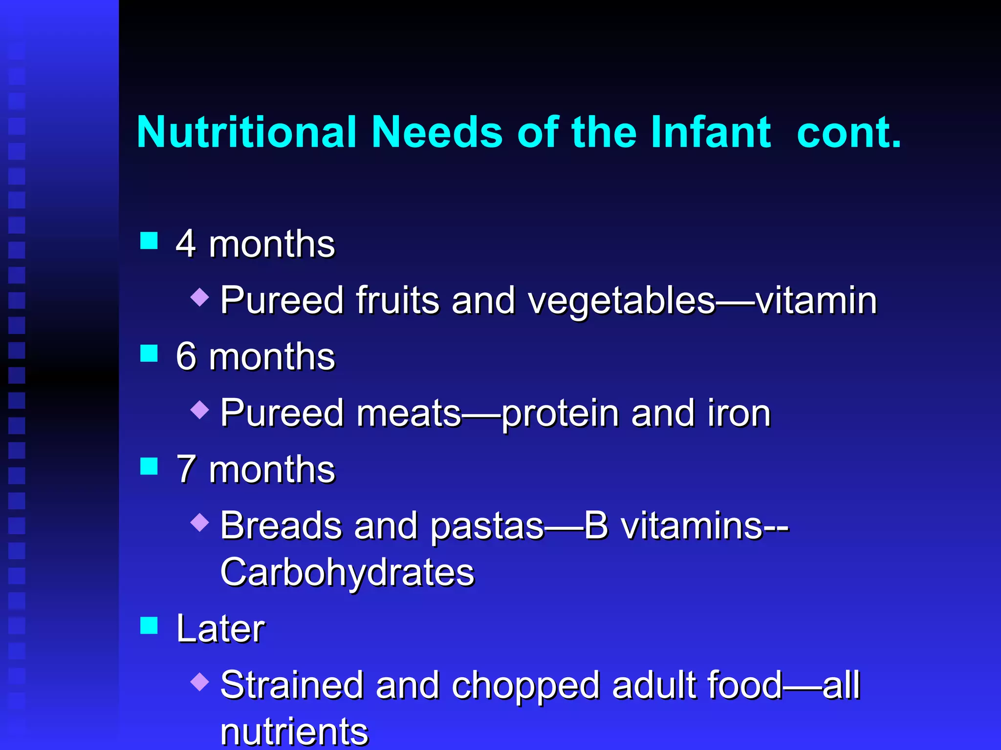 Nutritional needs of_the_infant | PPT