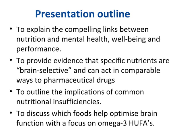 Nutritional Neuroscience: Thinking Twice about the Foods that Feed your ...