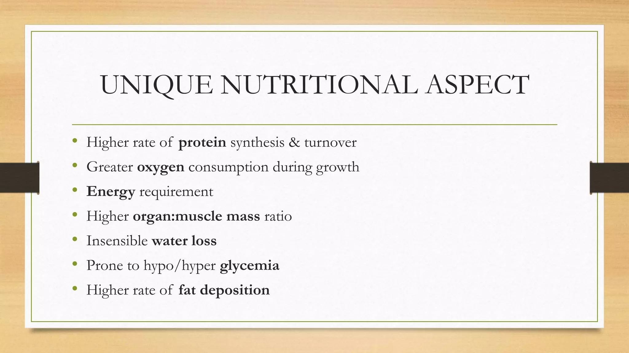 Nutritional planning for growth & development of preterm neonates | PPTX