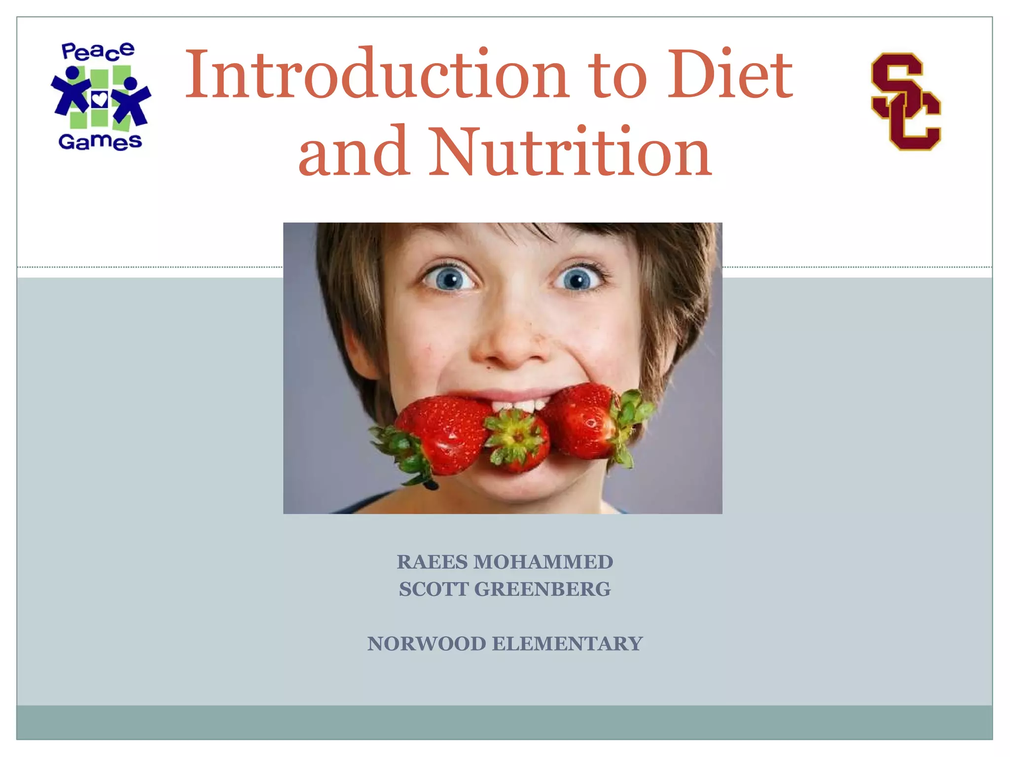 Nutritional Powerpoint | PPT