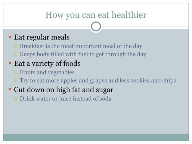 Nutritional Powerpoint | PPT