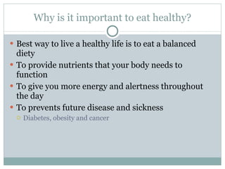 Nutritional Powerpoint | PPT