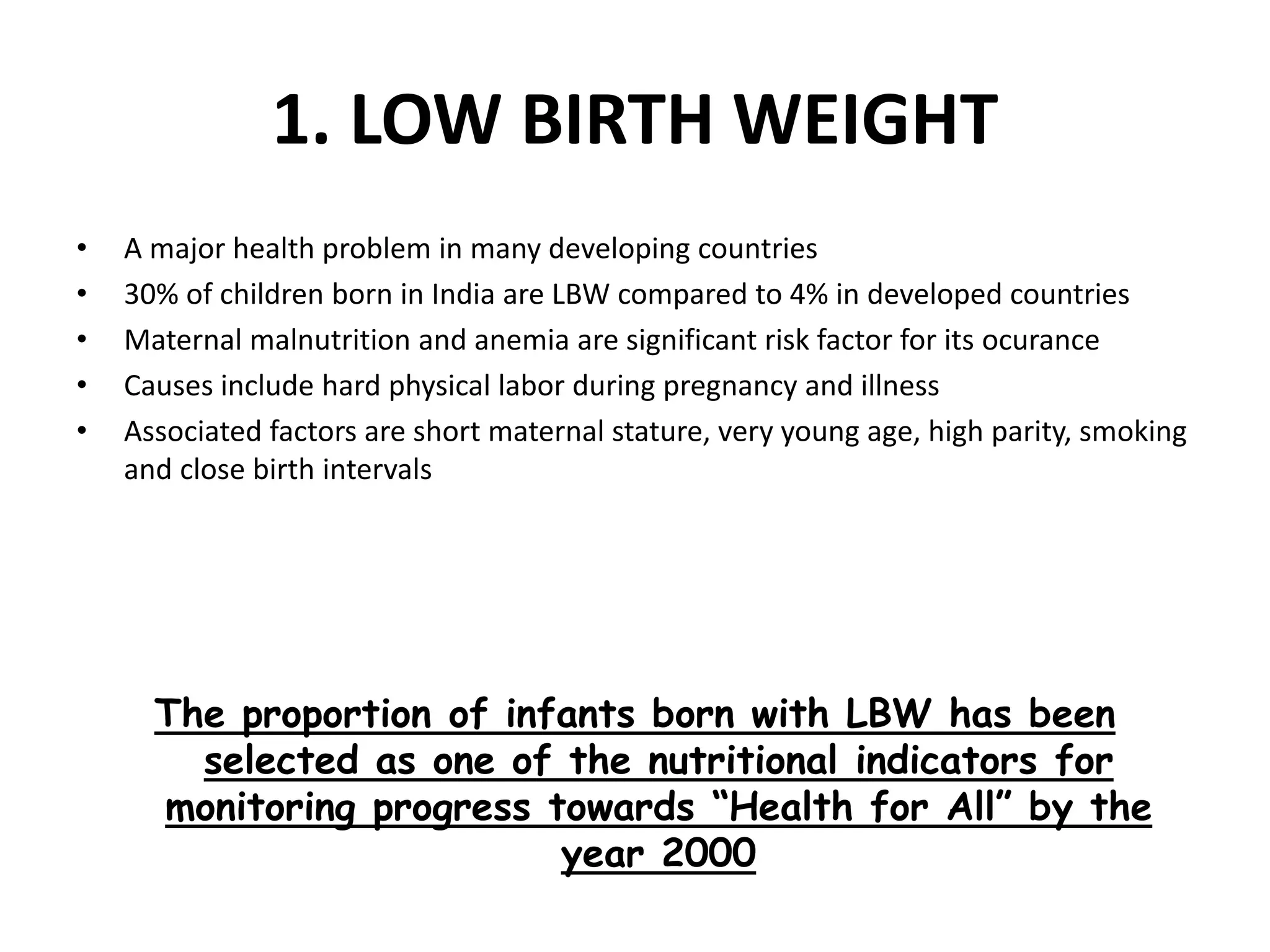 Nutritional problems in public health | PPTX
