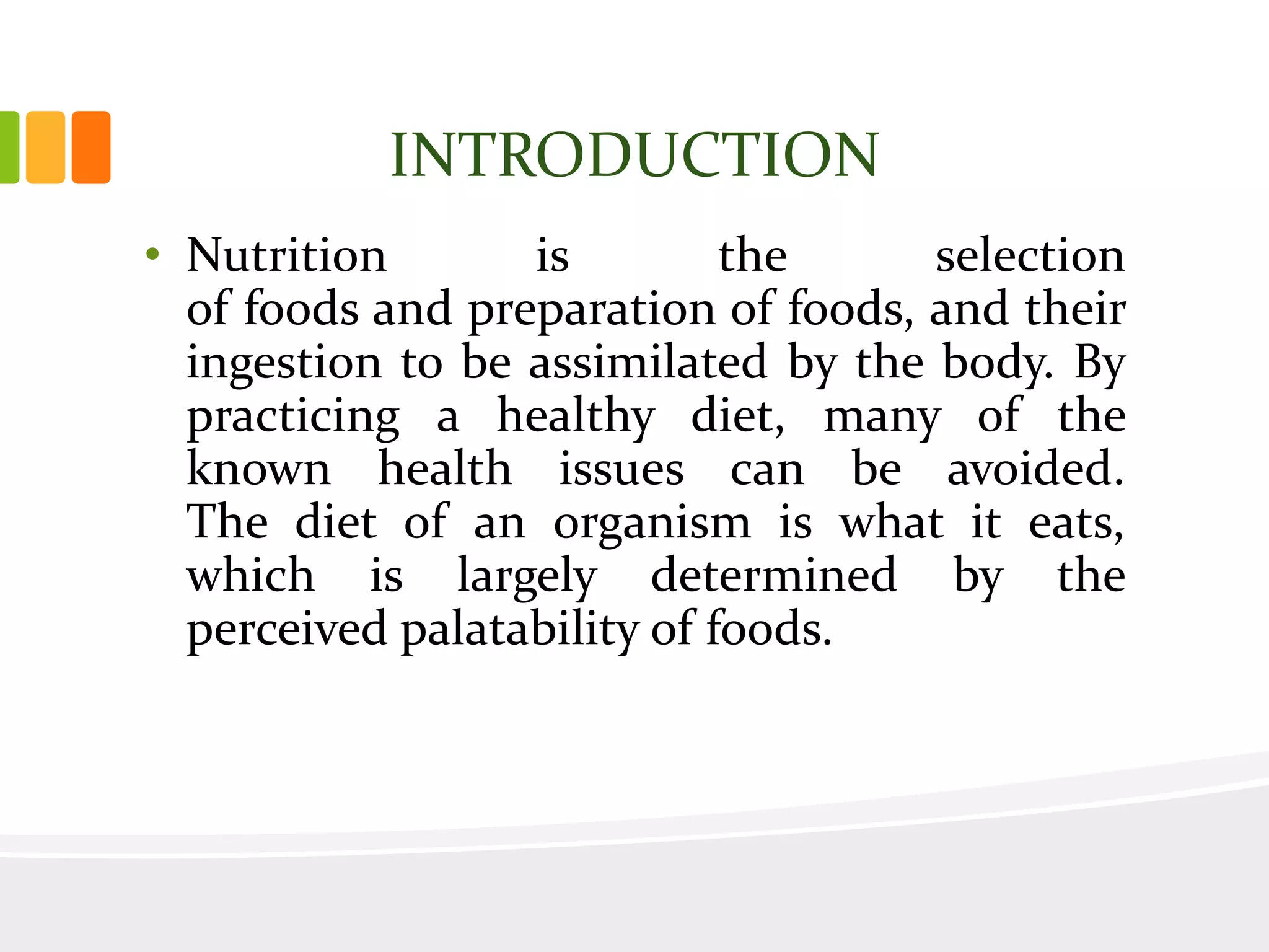 Nutritional problems ppt | PPTX