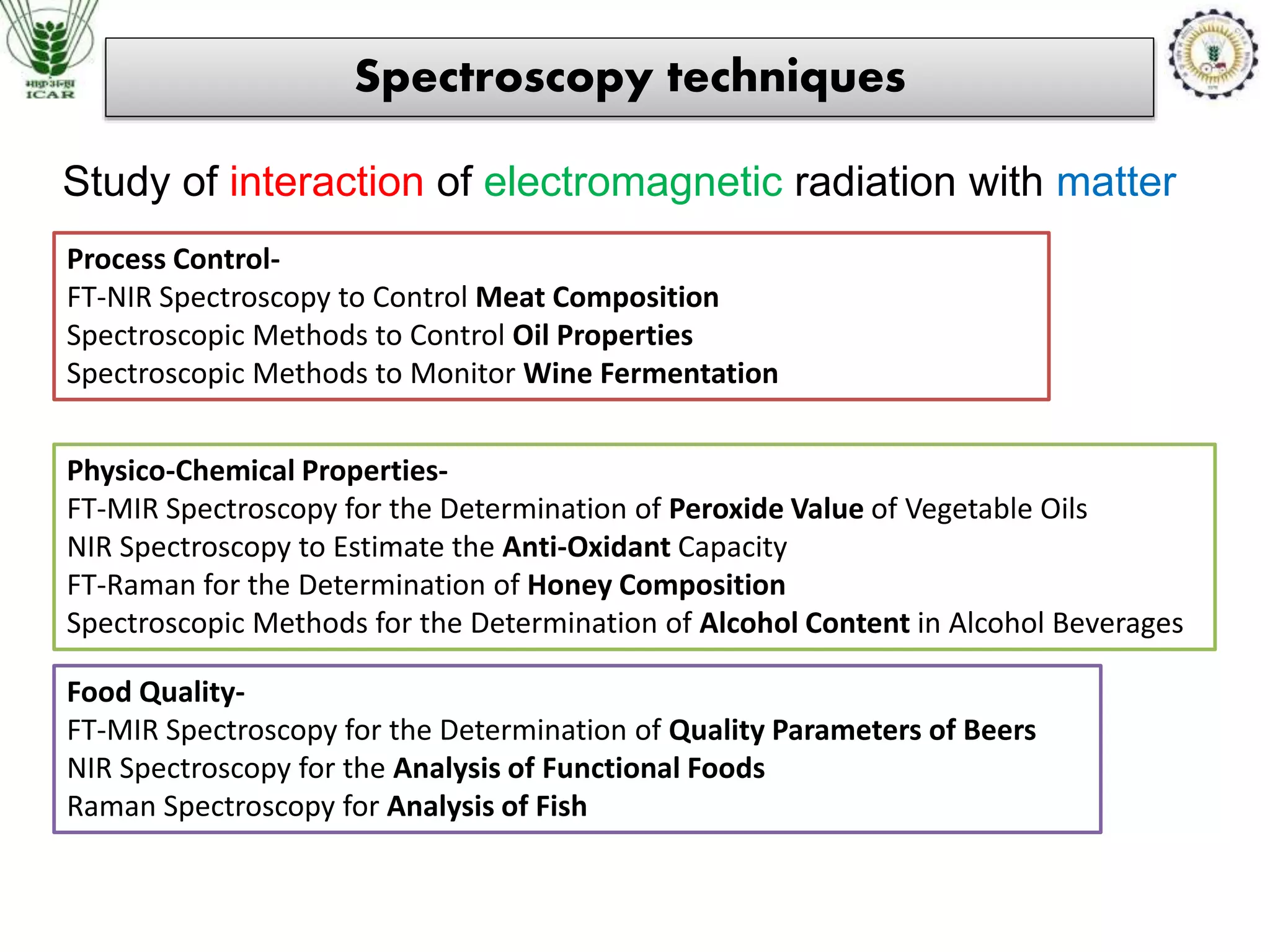 Nutritional profiling and chemical analysis of food | PPTX