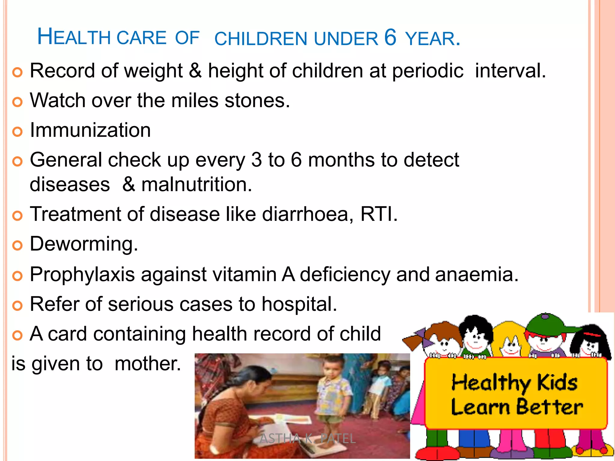 Nutritional Programme in India | PPTX
