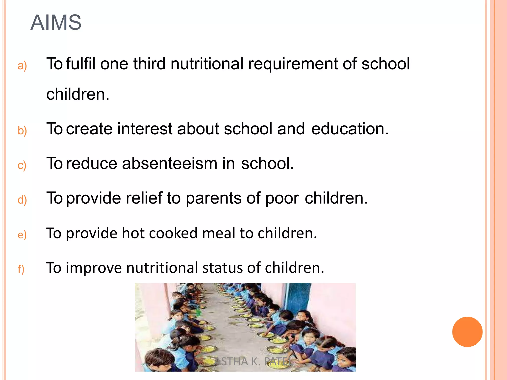 Nutritional Programme in India | PPTX