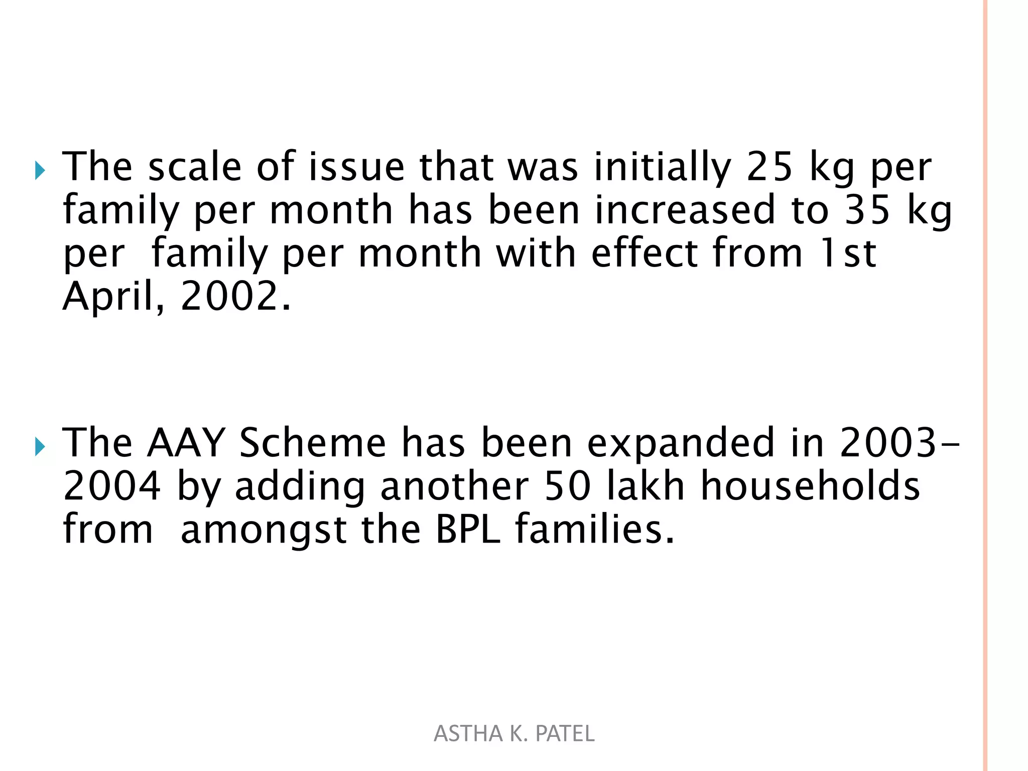 Nutritional Programme in India | PPTX