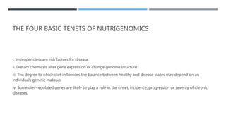 Nutritional regulation of gene expression | PPTX