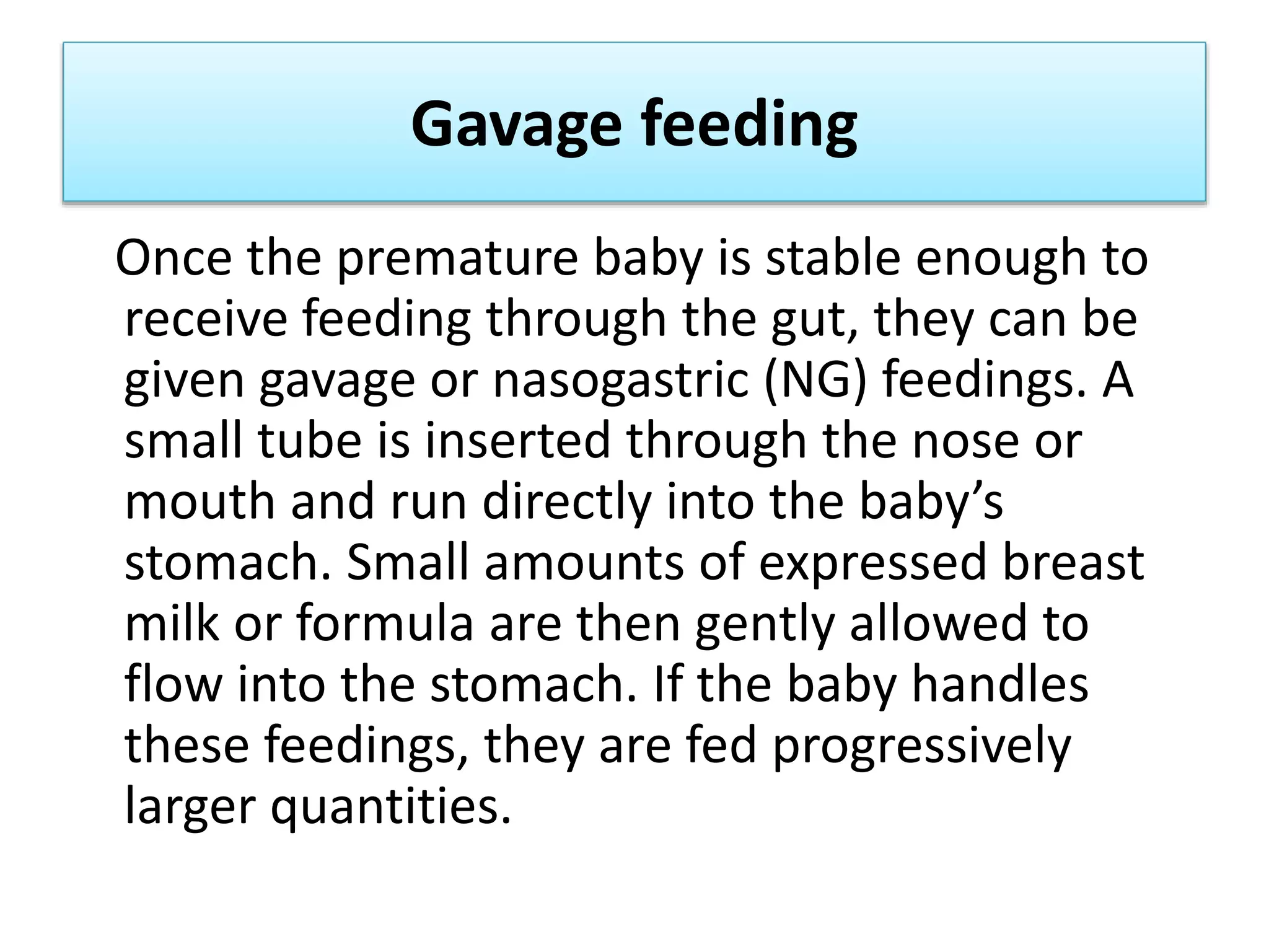 Nutritional requirements of premature INFANT | PPTX