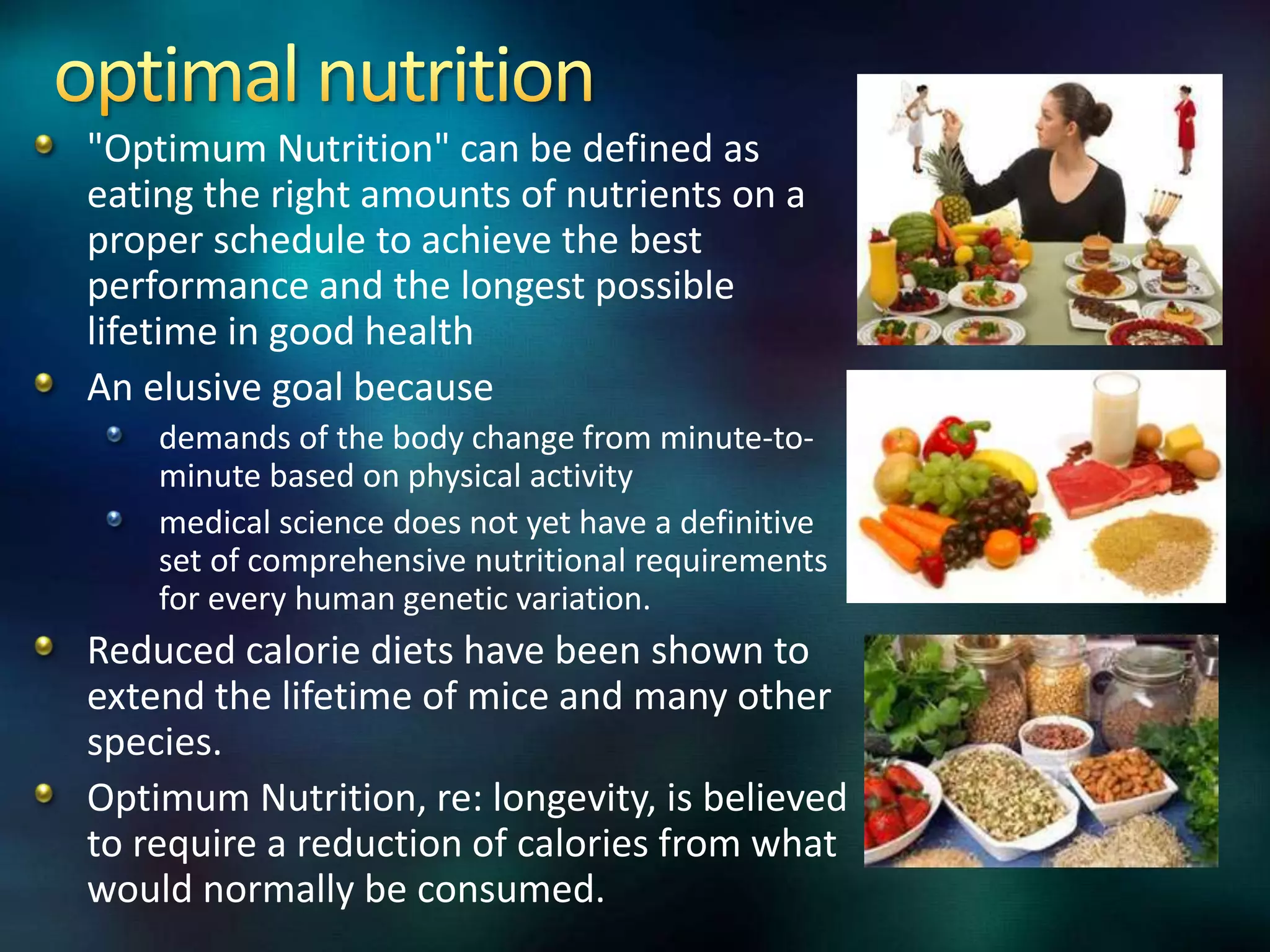 Nutritional status types | PPTX