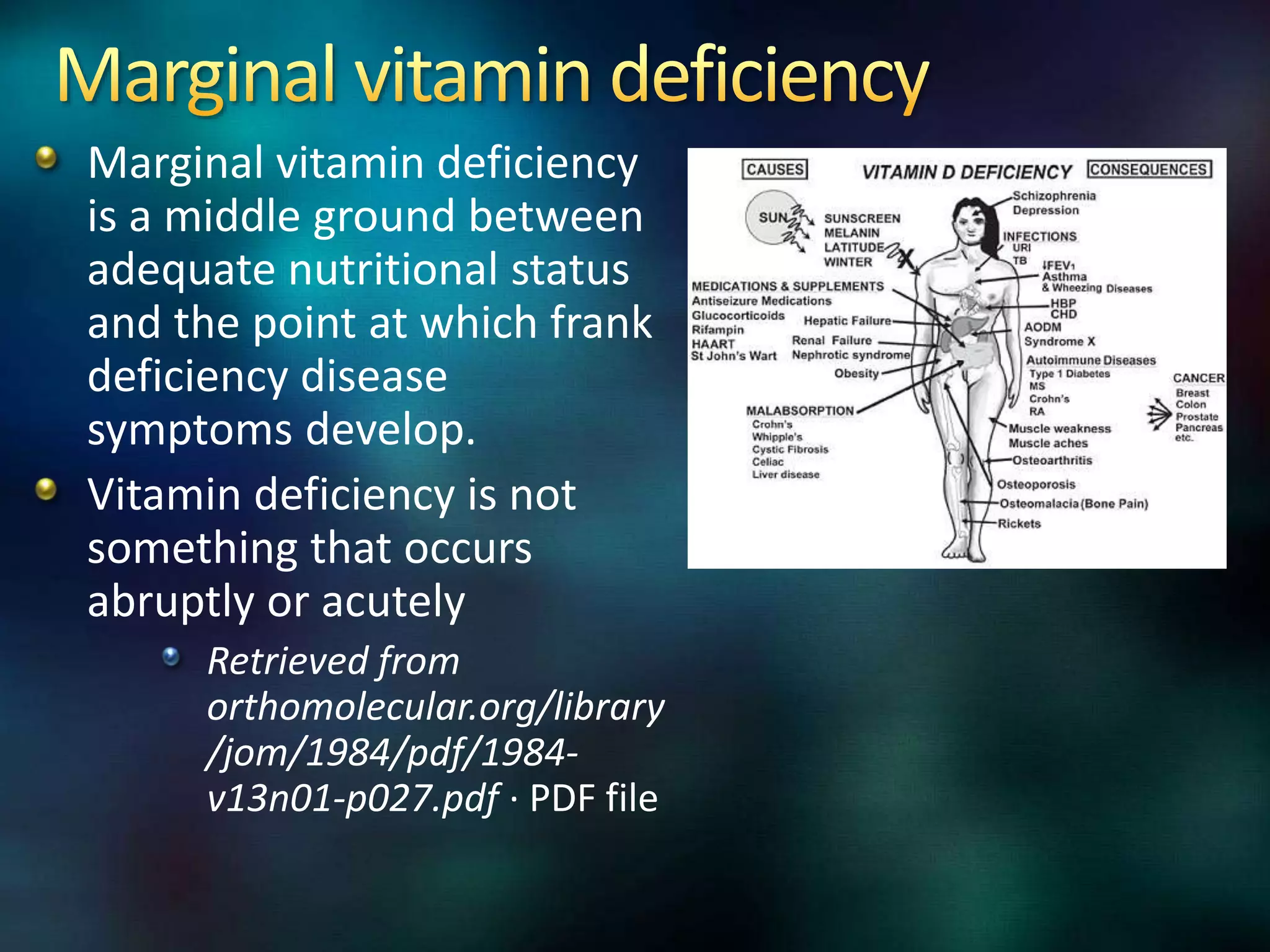 Nutritional status types | PPTX