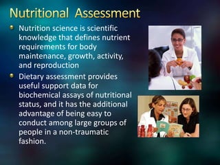 Nutritional status types | PPTX