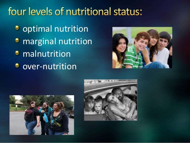 Nutritional status types