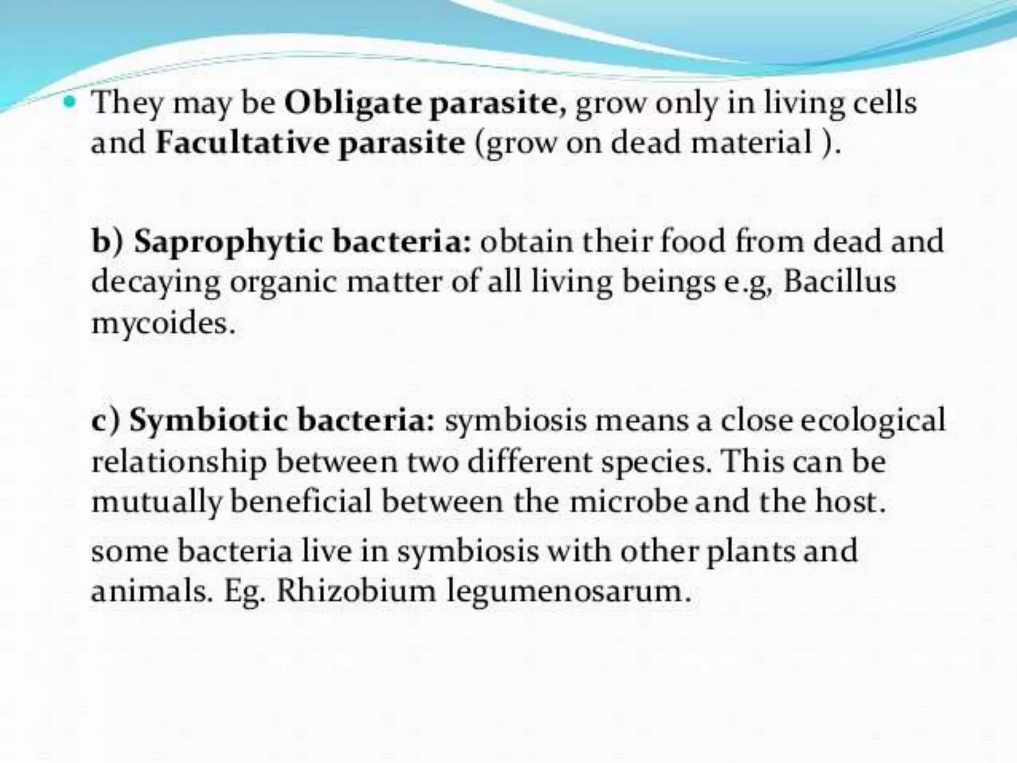 Nutritional types of bacteria | PPTX