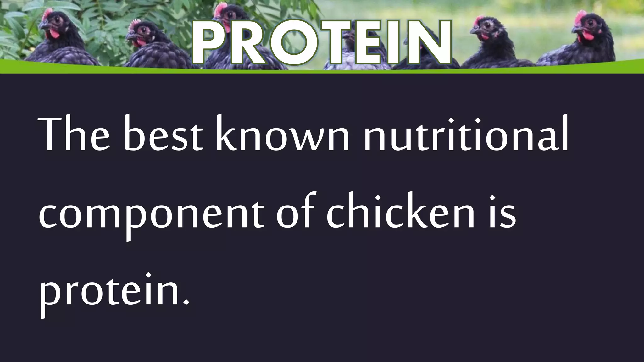 Nutritional value of chicken | PPTX