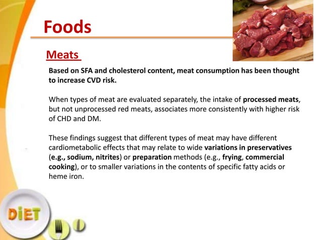 Nutrition And Cardiovascular Disease