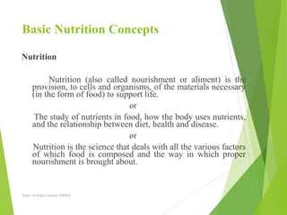 Nutrition and dietetics | PPT