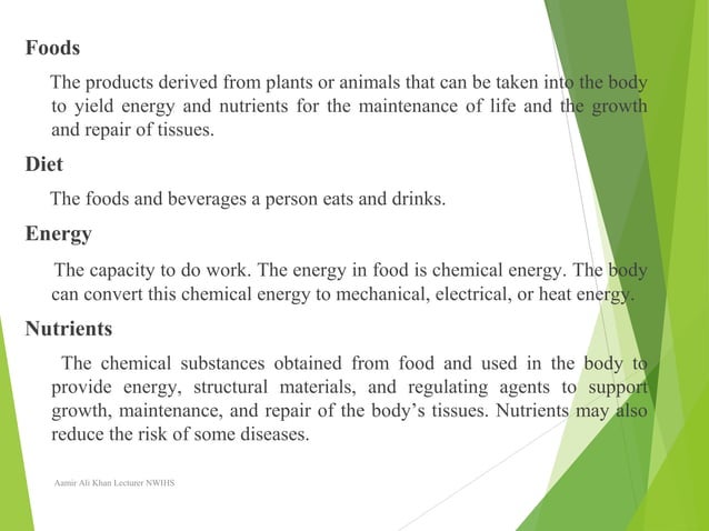 Nutrition and dietetics | PPT
