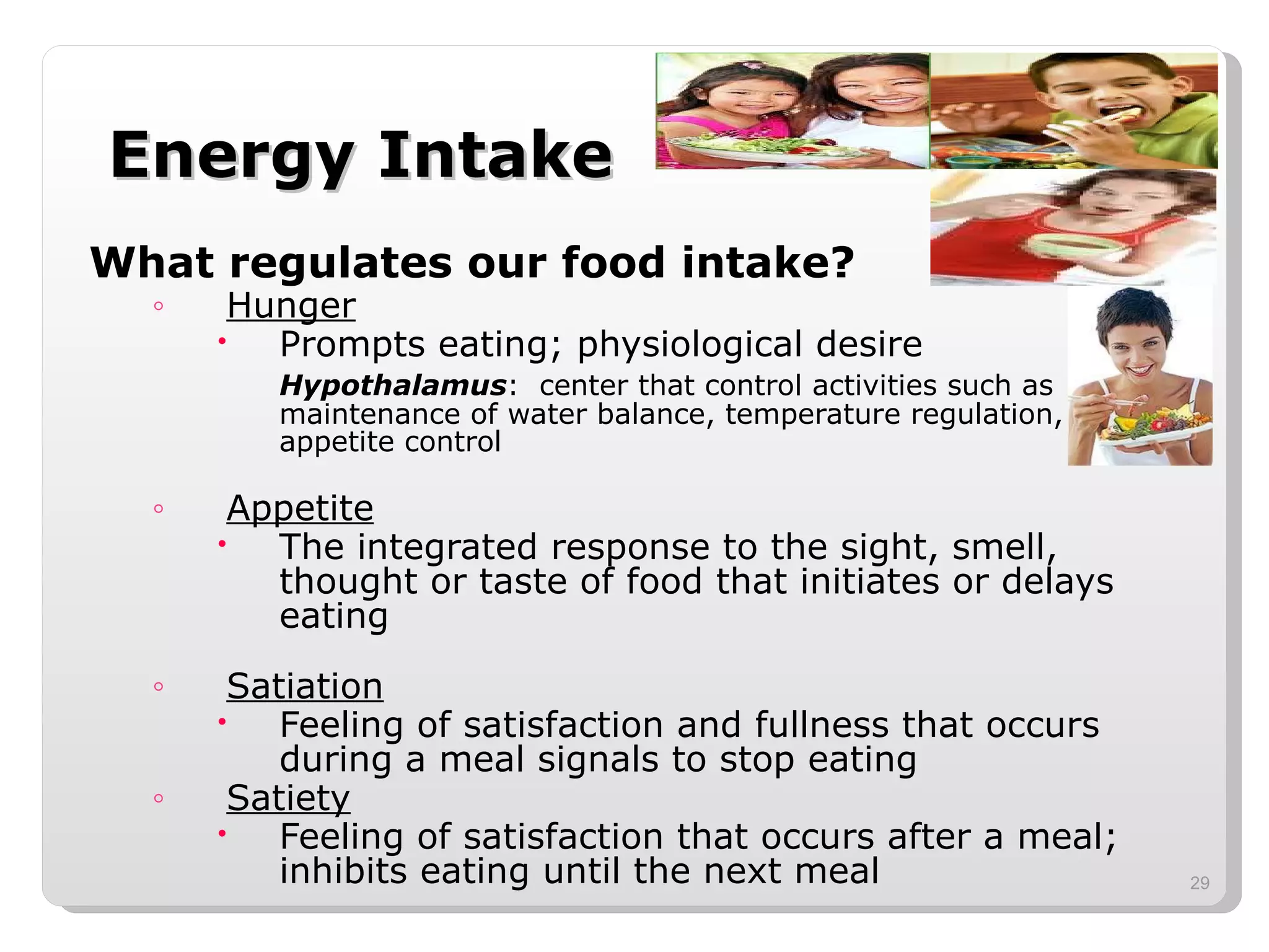 Nutrition and energy | PPT