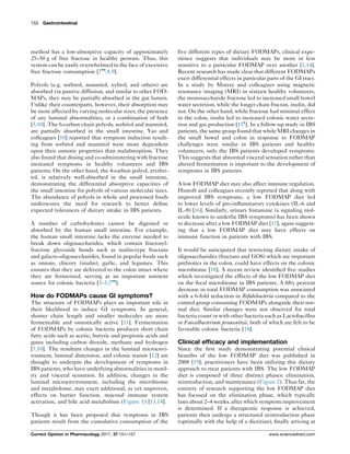 Nutrition and evidence for FODMAP diet management | PDF