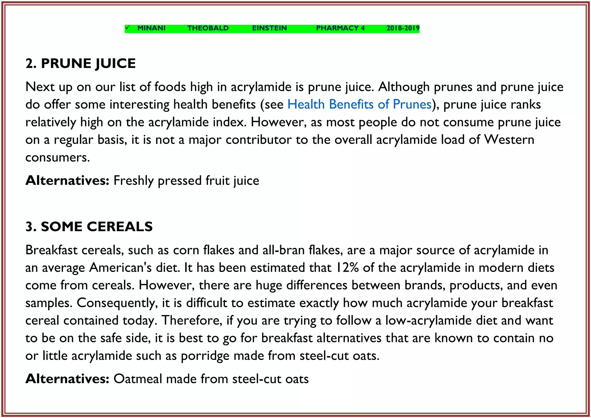 QUESTIONS ABOUT NUTRITION AND FOOD QUALITY CONTROL | PDF