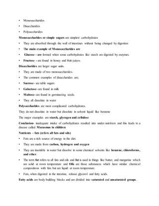 Nutrition and health | PDF