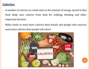 Nutrition and health | PPTX