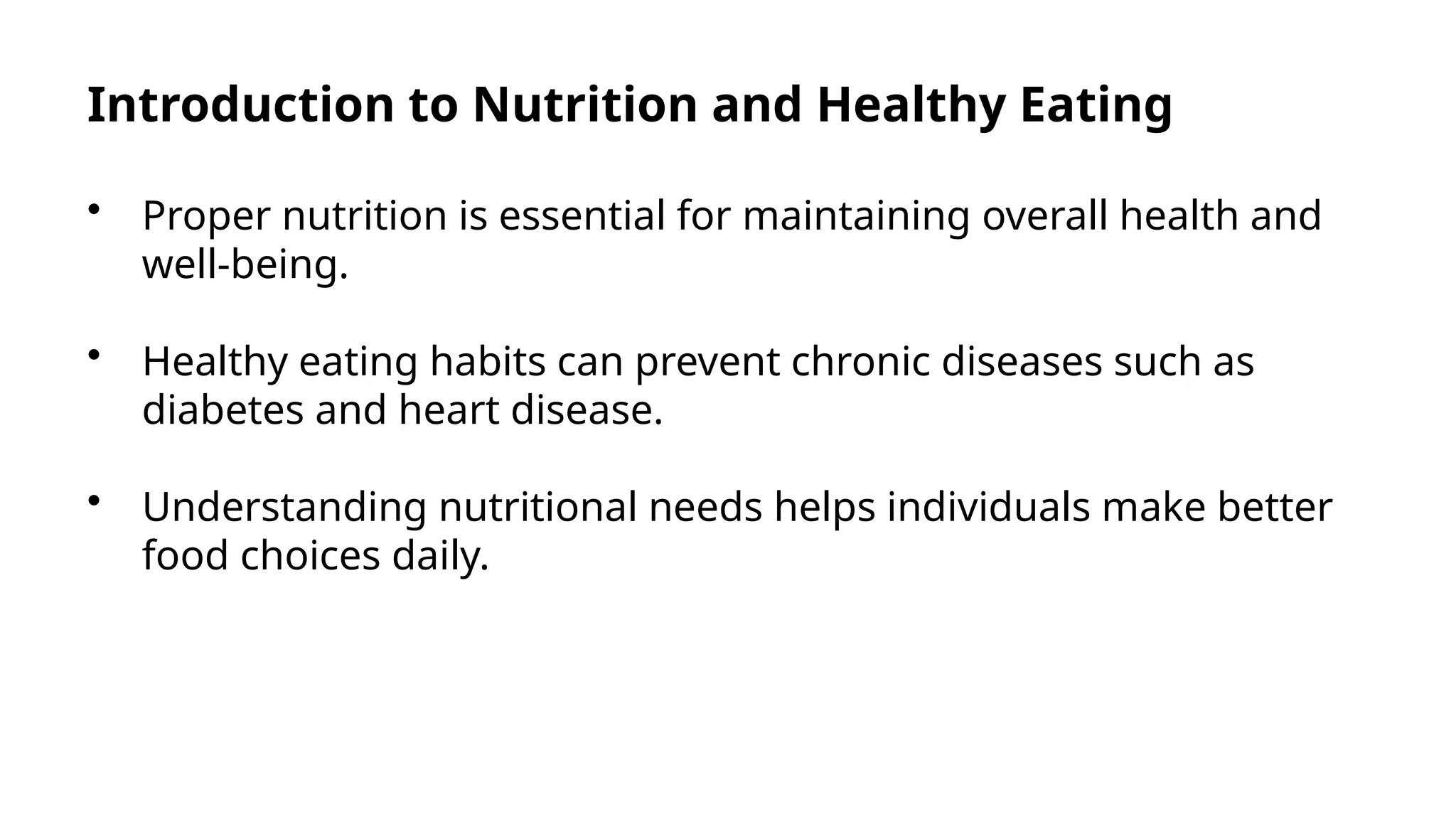 Nutrition And Health Eating Habits.ppt
