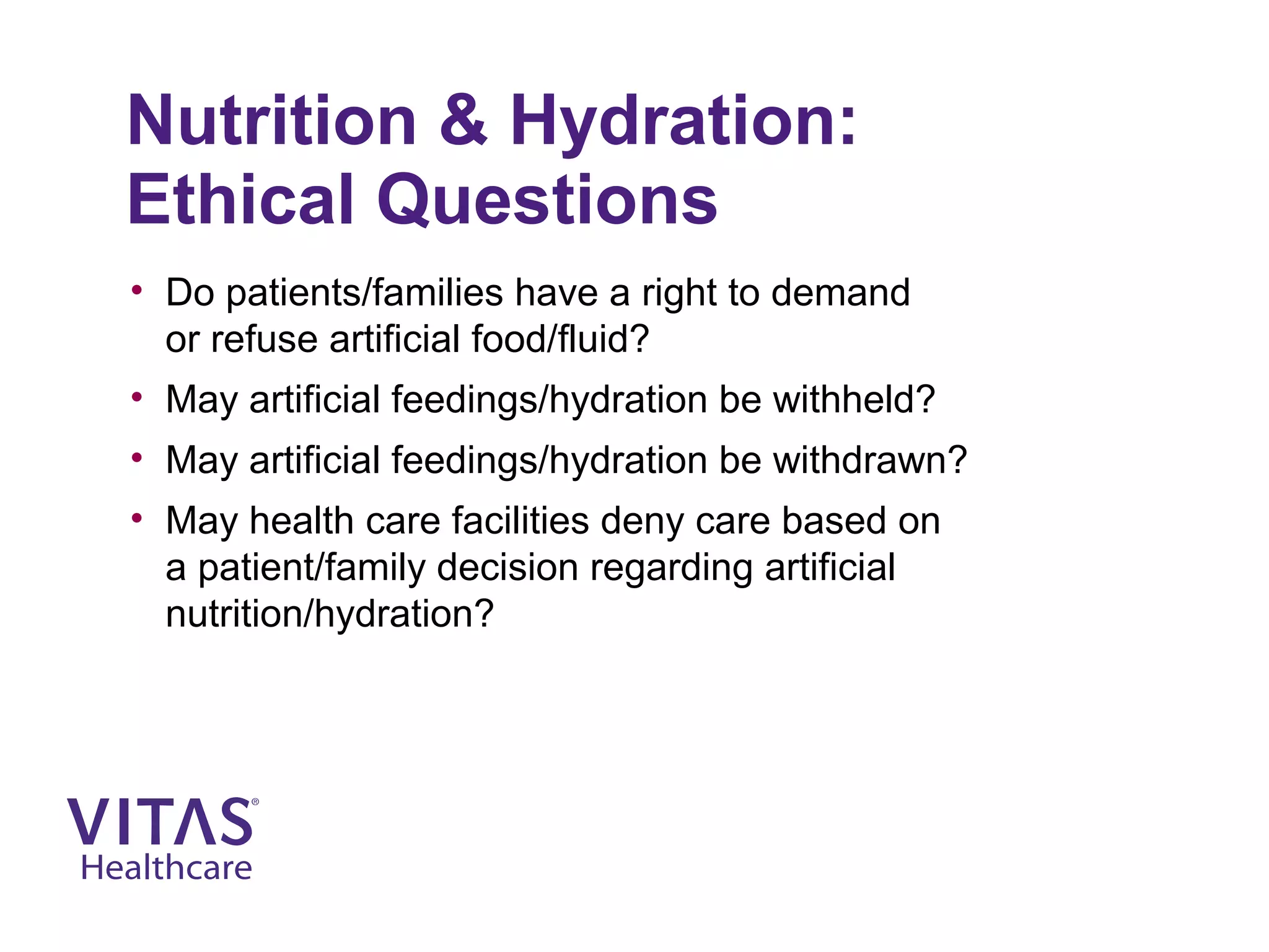 Nutrition and Hydration | PPT