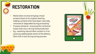 Nutritional implications of food processing-causes for loss of ...