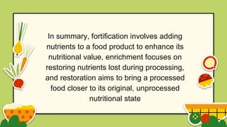 Nutritional implications of food processing-causes for loss of ...