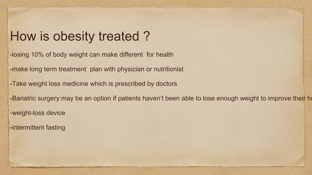 Nutrition and obesity ppt | PPTX