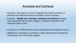 Nutrition and palliative care | PPTX