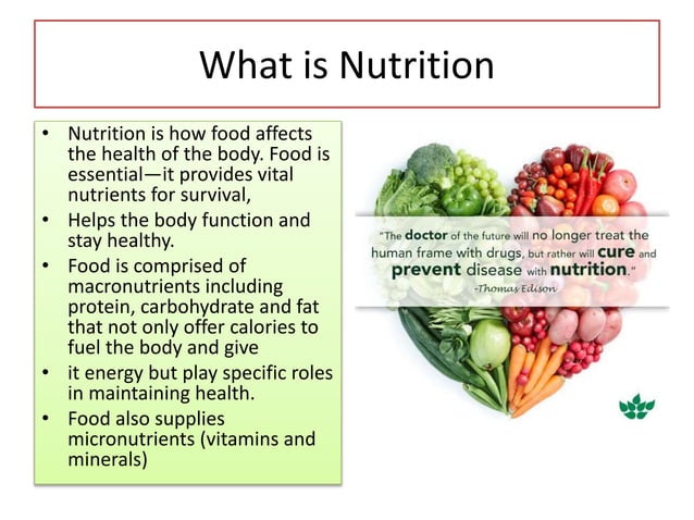 Nutrition and Wellness / food Supplements / | PPTX