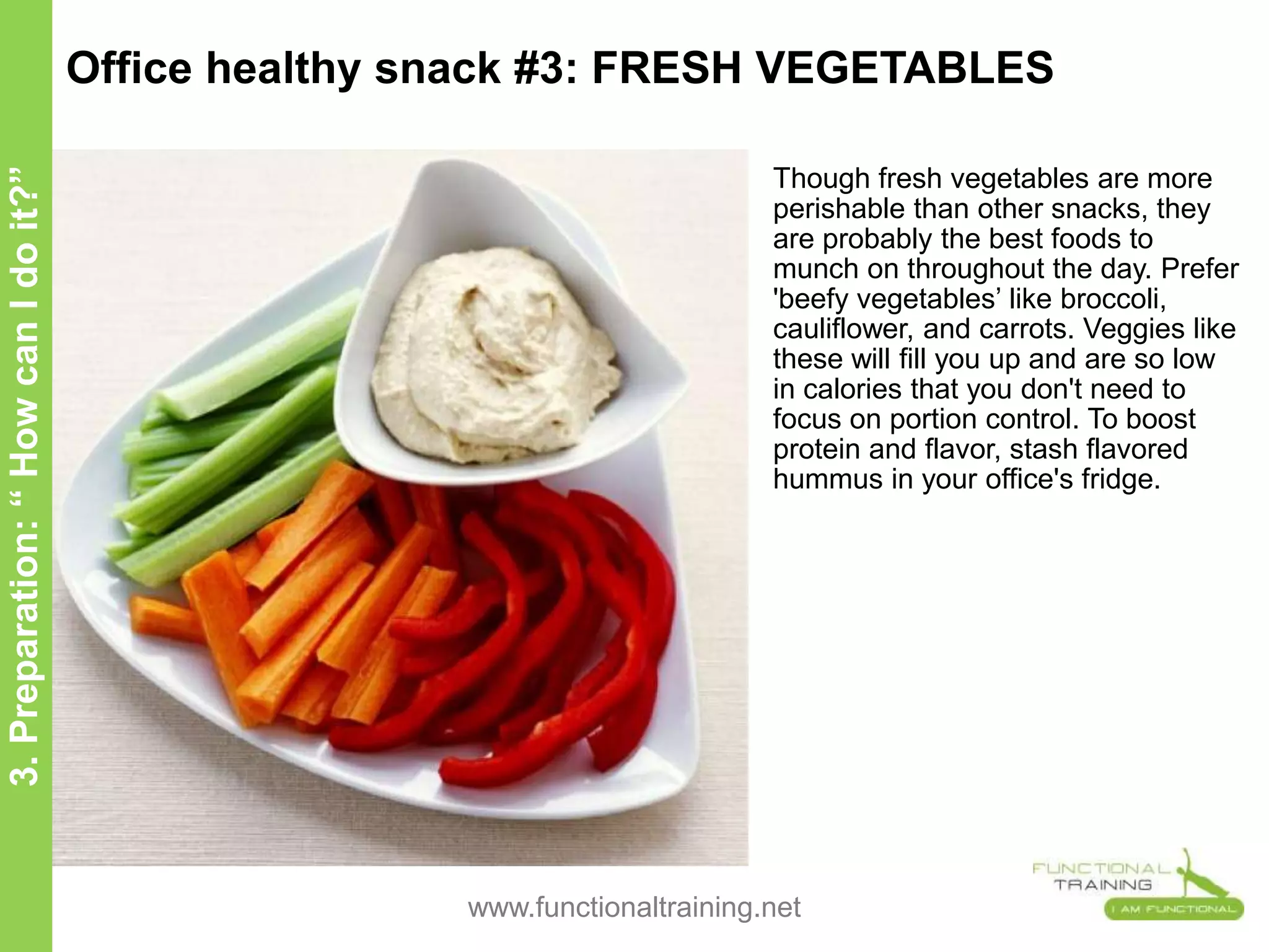 Nutrition at the office | PPTX