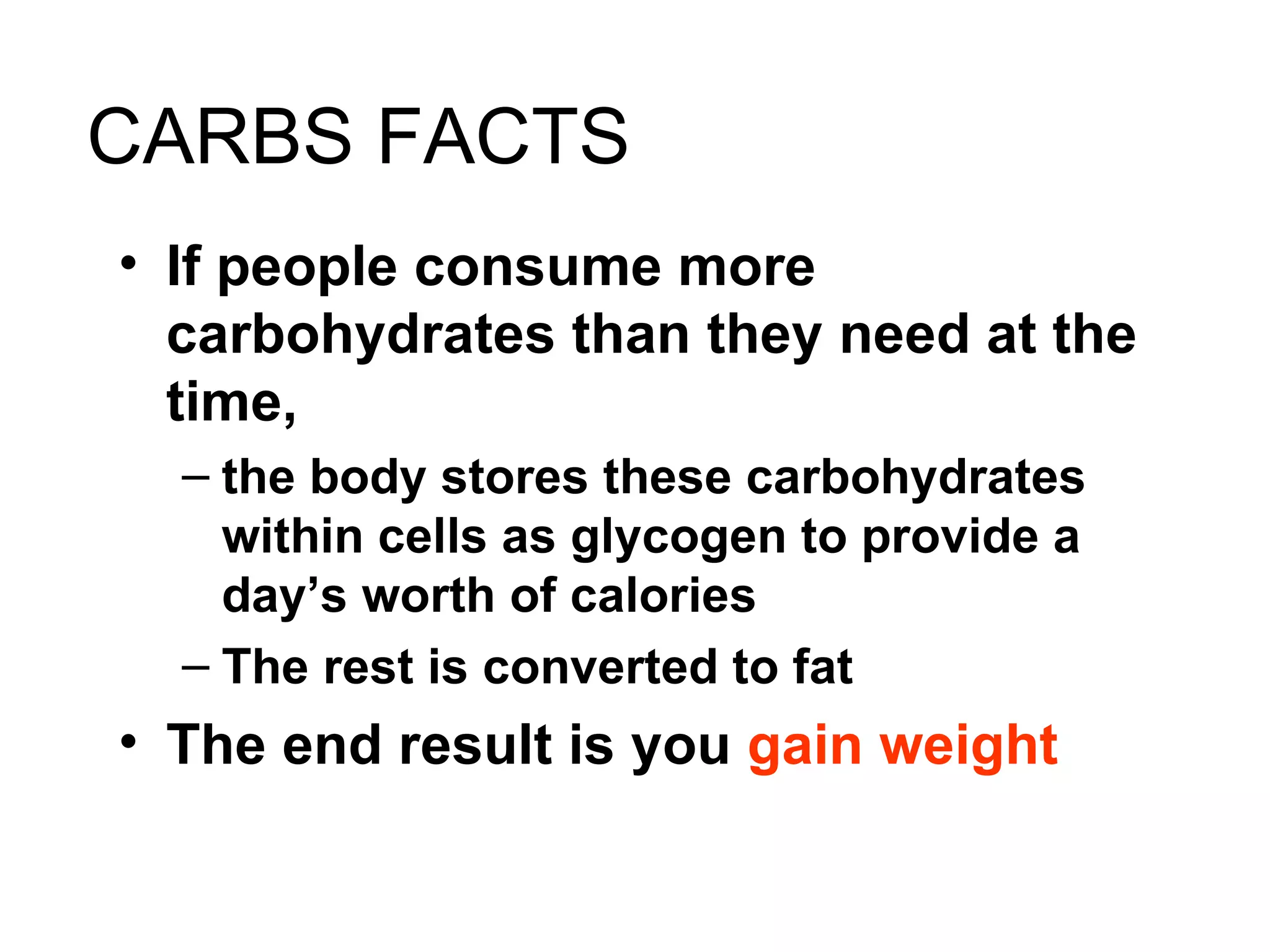 Nutrition Basic 1 Macronutrients | PPT