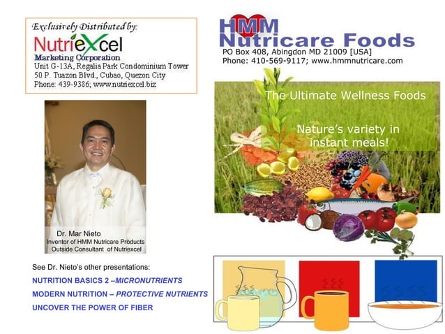 Nutrition Basic 1 Macronutrients | PPT