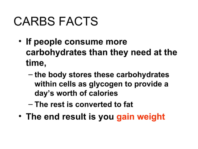 Nutrition Basic 1 Macronutrients | PPT