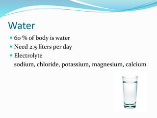 Nutrition basics | PPTX
