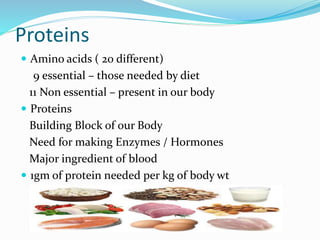 Nutrition basics | PPTX