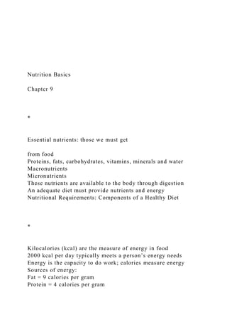 Nutrition BasicsChapter 9Essential nutr.docx