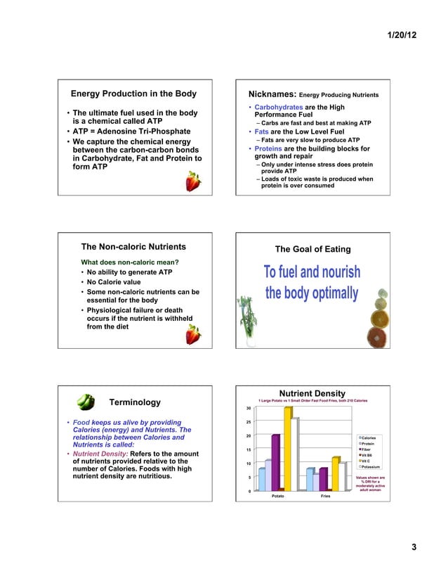 Nutrition basic terminology | PDF