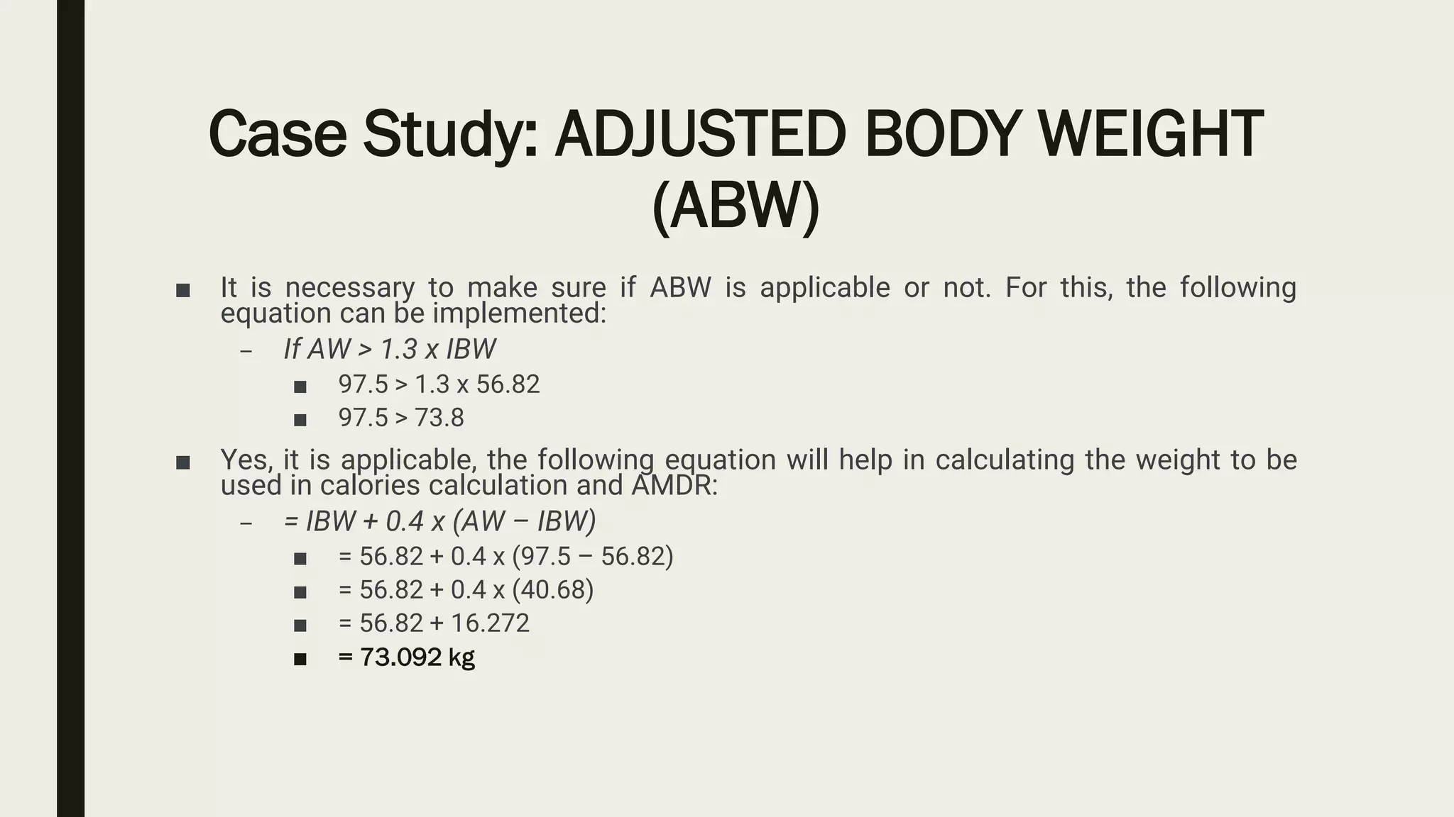 Nutrition calculations | PDF