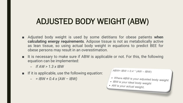 Nutrition calculations | PDF | Endocrine and Metabolic Diseases ...