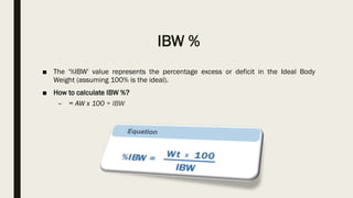 Nutrition calculations | PDF