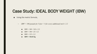 Nutrition calculations | PDF