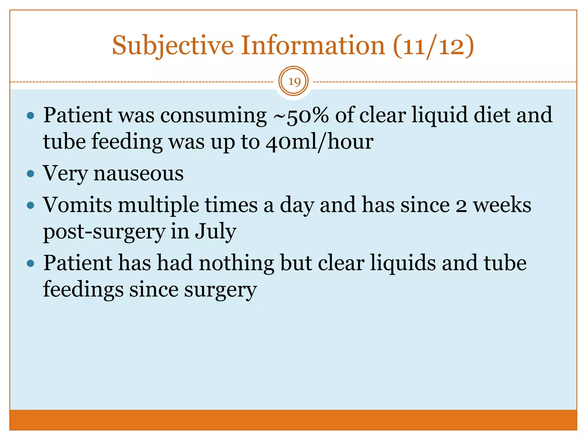 Nutrition case study | PPTX