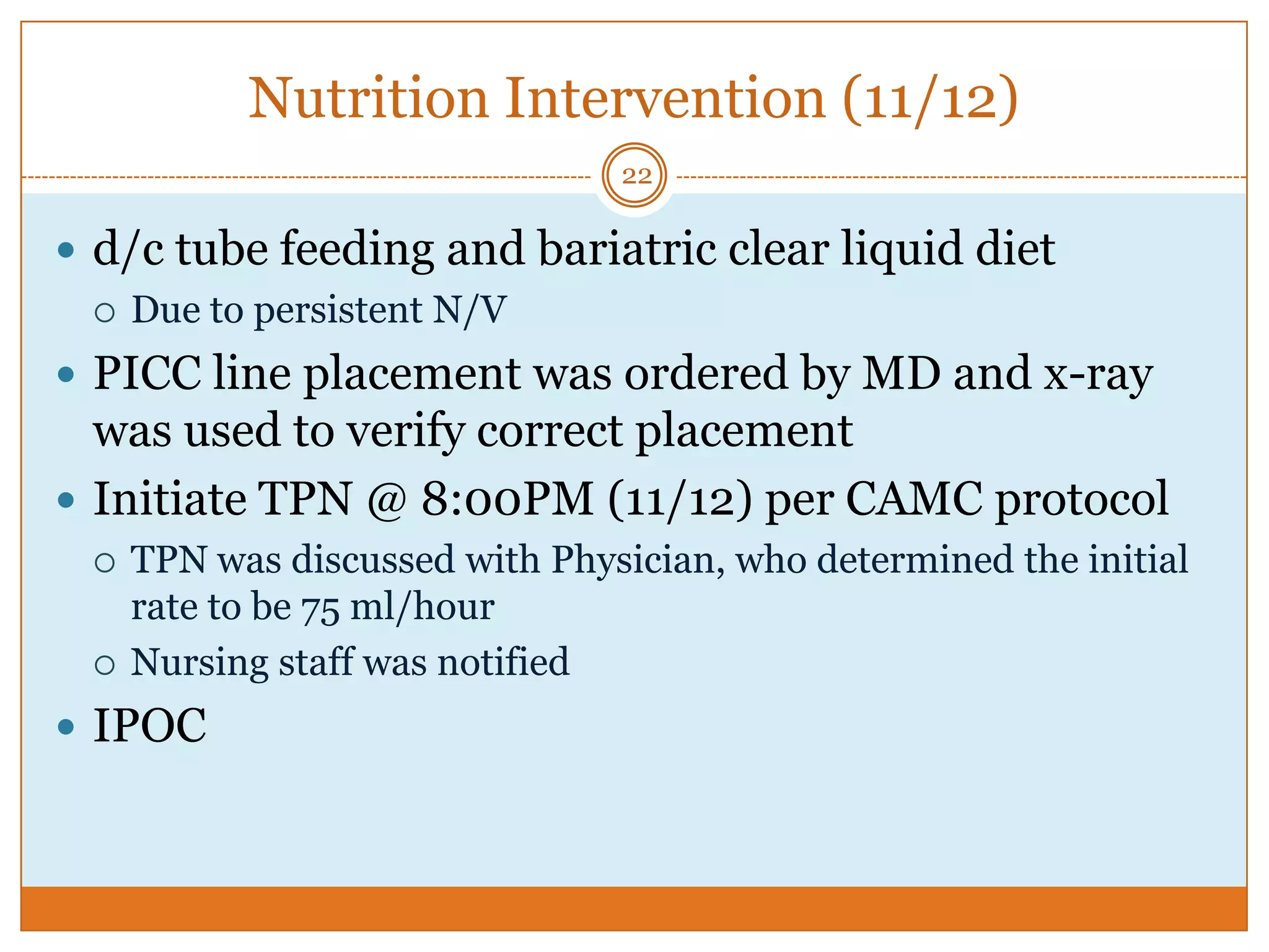 Nutrition case study | PPTX