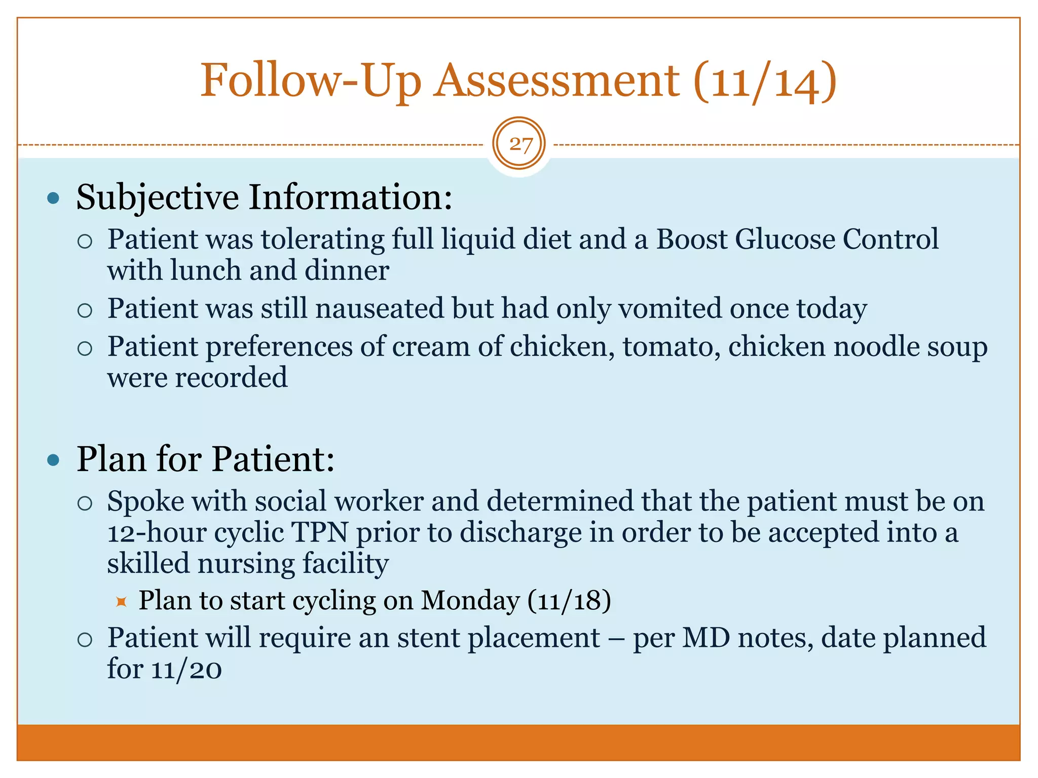 Nutrition case study | PPTX